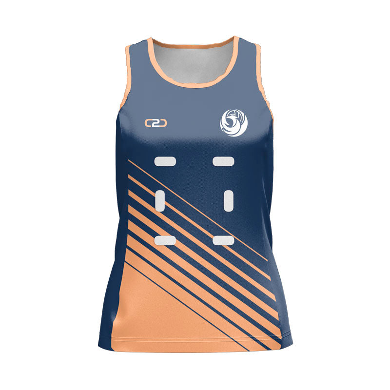 Netball Singlet 101 Ladies Racerback Design Your Own Custom– Coast 2 ...
